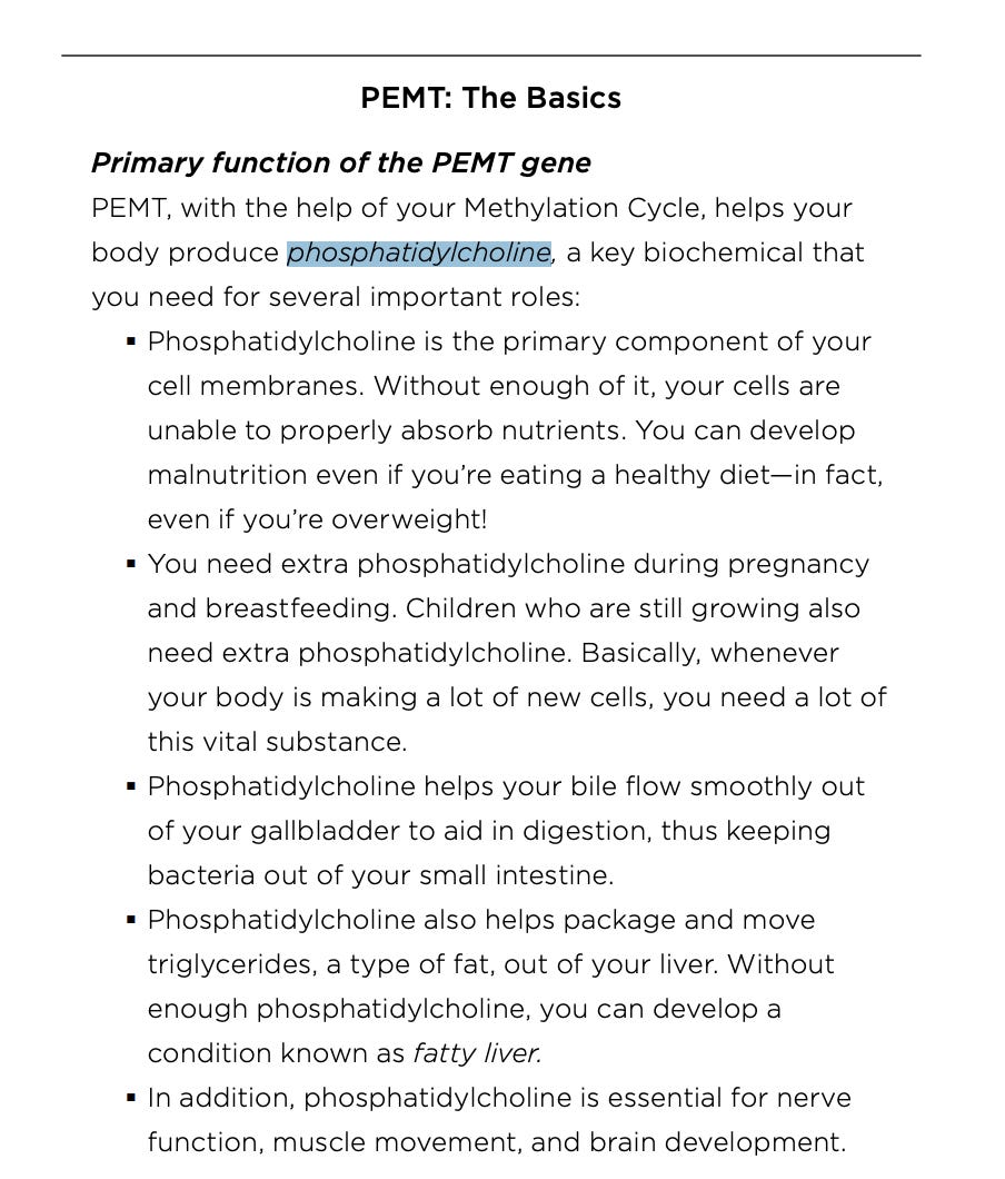 The PEMT Gene, Phosphatidylcholine, and Liposomal Glutathione: A ...