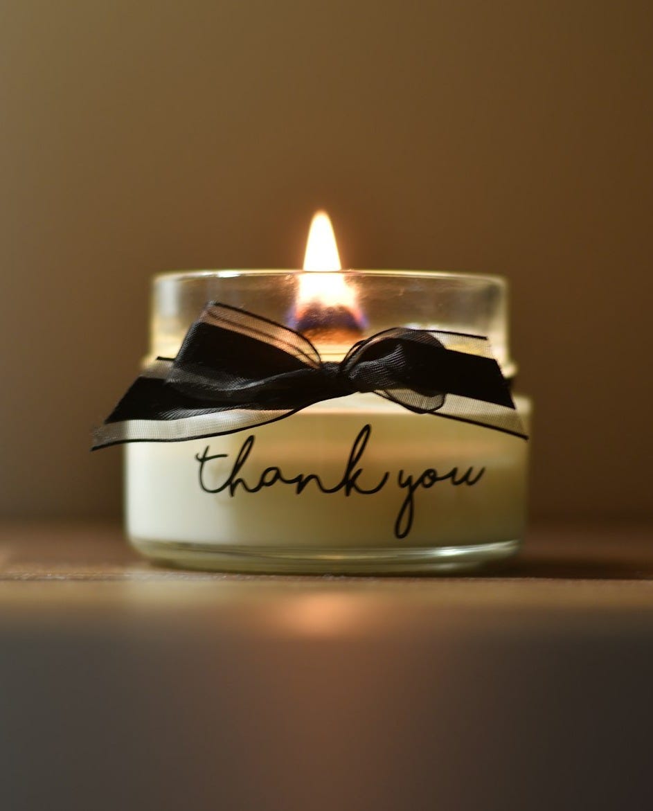 A Note of Thanks - Kate Welshofer Was Here