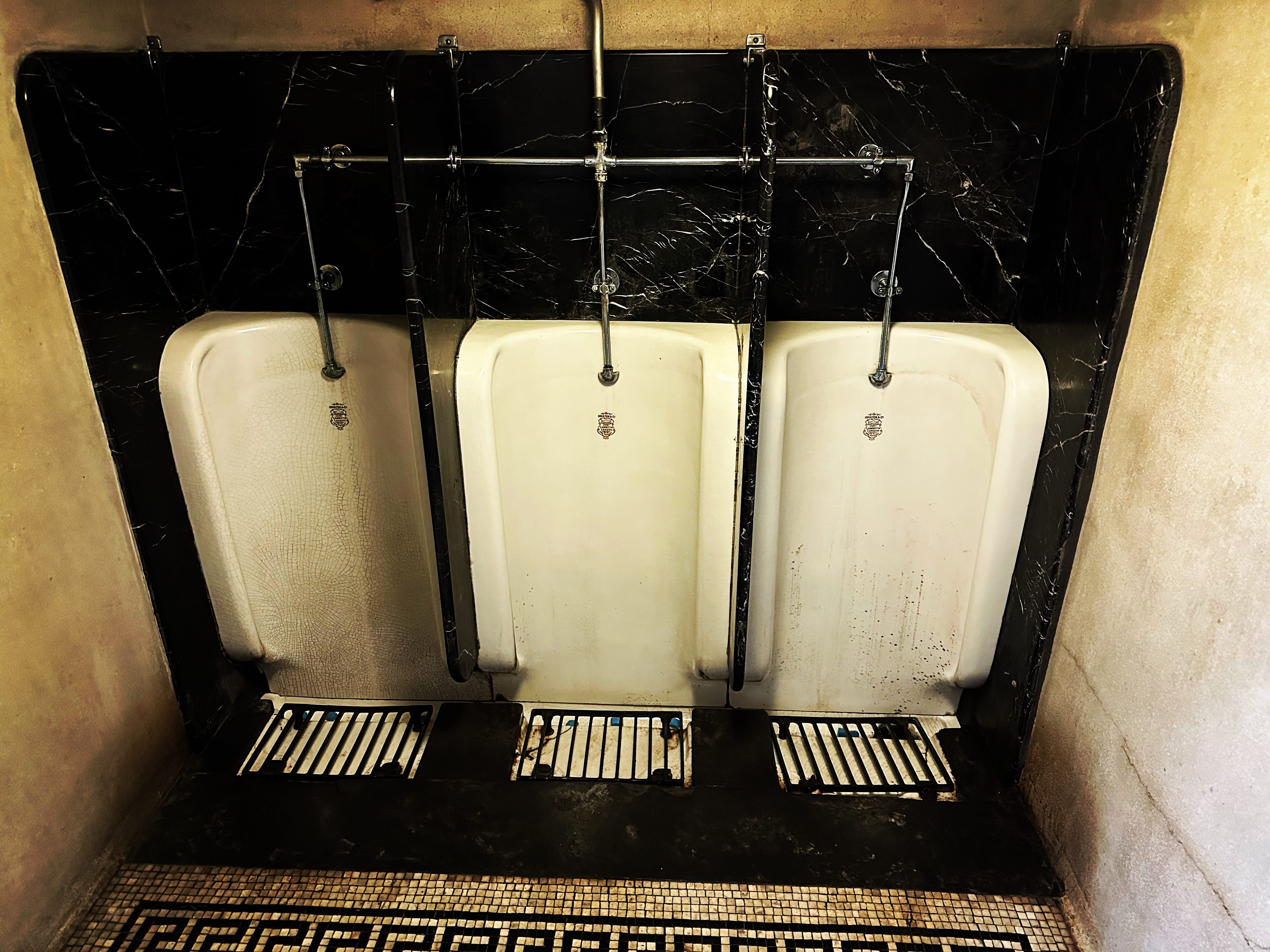 Breaking My Silence on Old-Timey Urinals