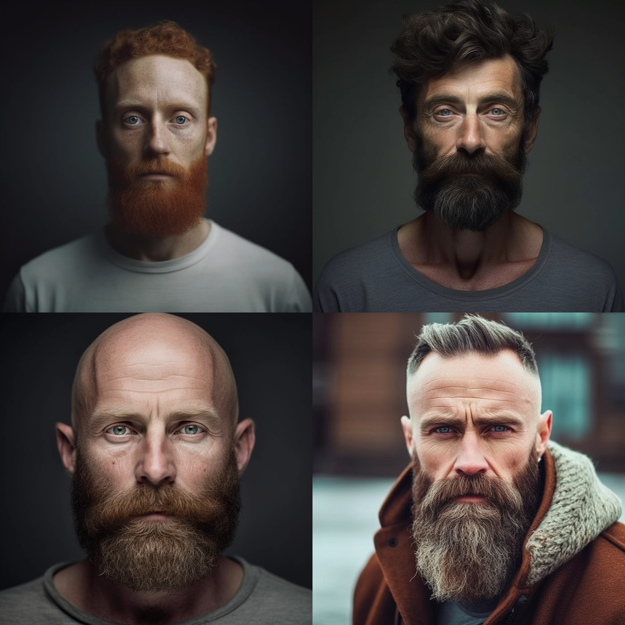 AI Loves Beards: How Midjourney Fails to Remove Facial Hair