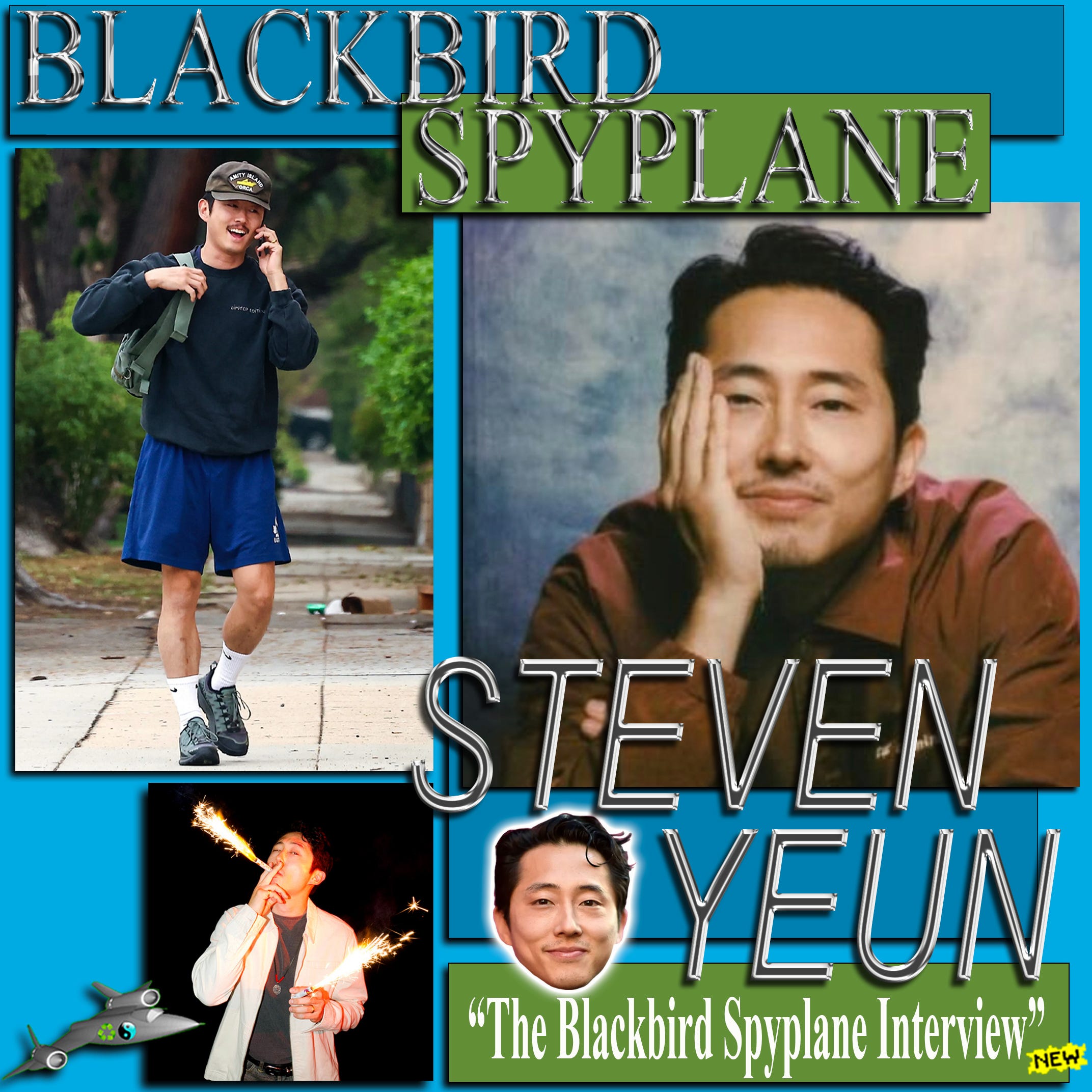 The Steven Yeun Blackbird Spyplane Interview