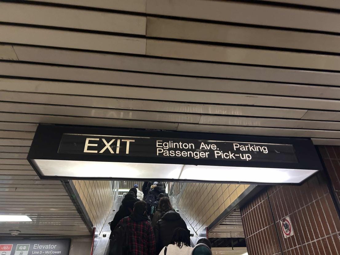 wayfinding and the ttc - by Andre Zhang - Andre’s Substack