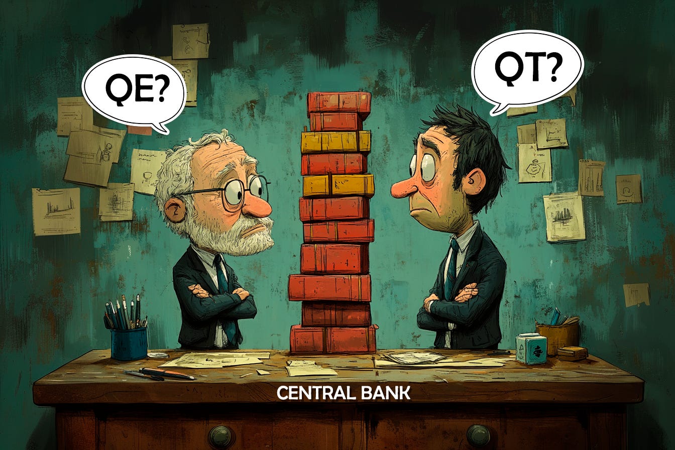 Quantitative Easing (QE) vs. Quantitative Tightening (QT) : Lo que debes saber