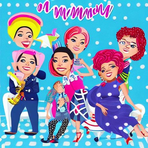 C**ty Mom Bops - by Caroline in the Garden