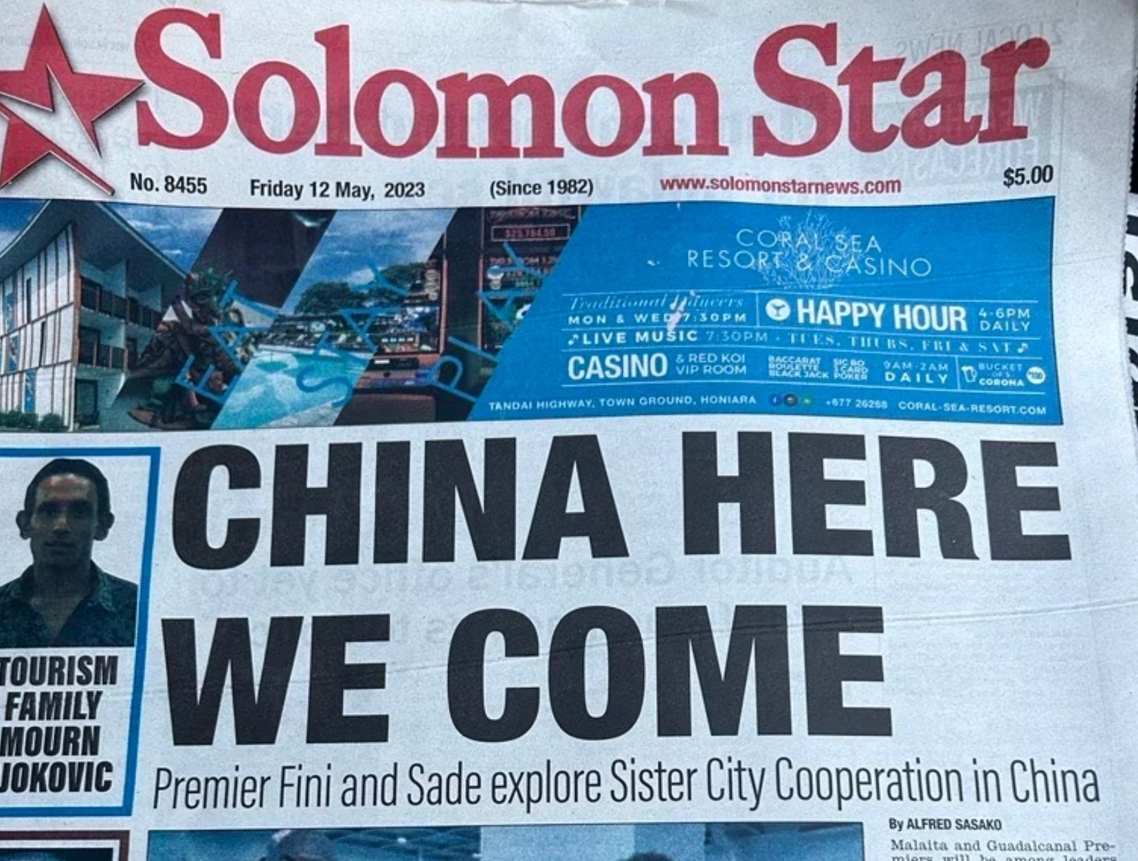 Back to Cold War journalism in Pacific - by Michael J Field