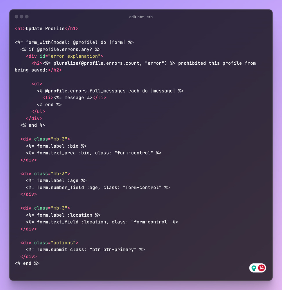 Building user authentication and profiles in Rails with Devise