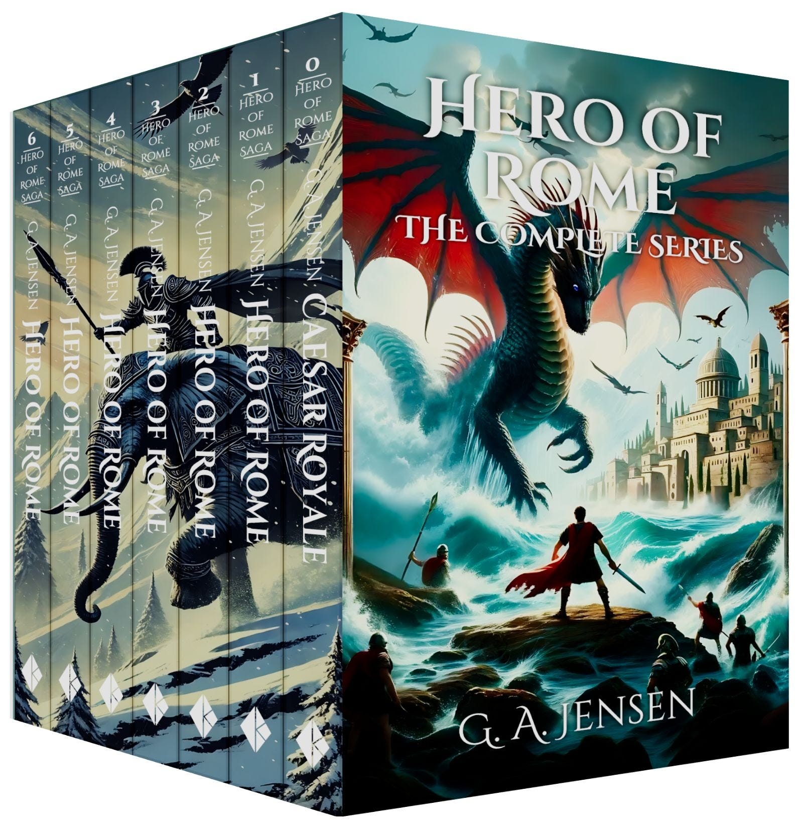 Hero of Rome Digital Boxset! - by G. A. Jensen