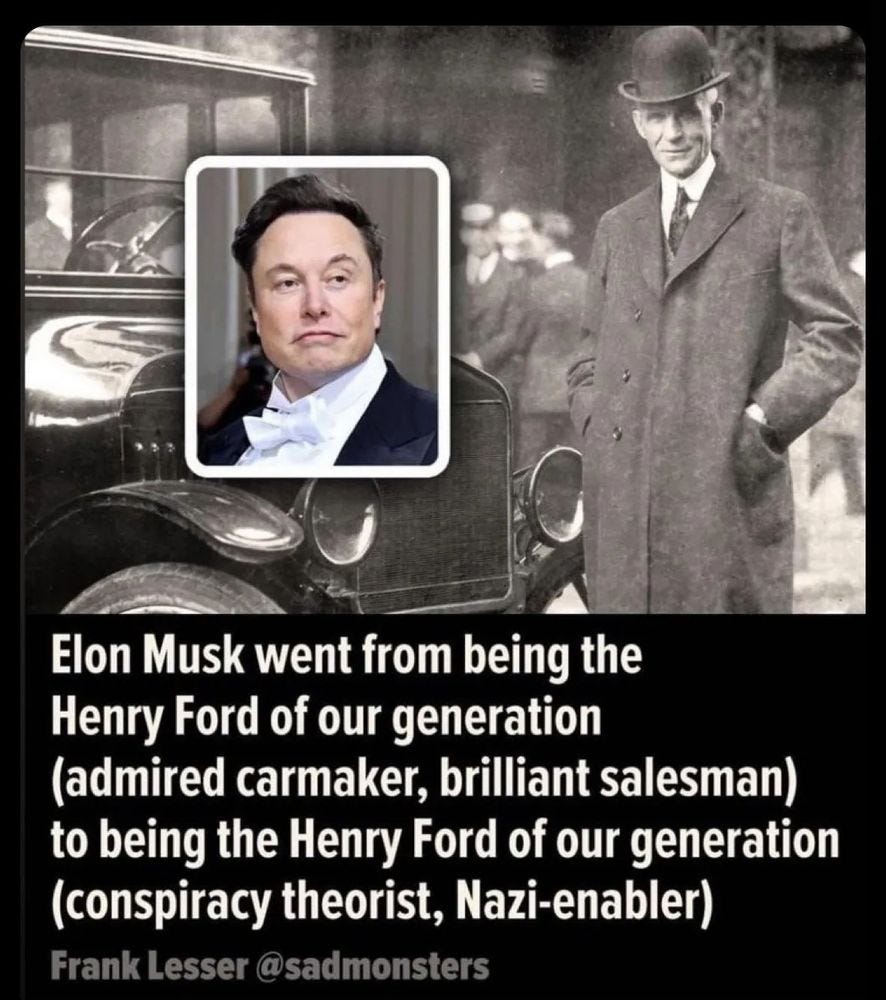 Elon's Nazi salute at Orange Hitler's coronation
