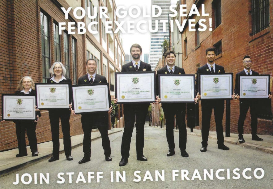 San Francisco rules the Scientology universe — for this week, at least