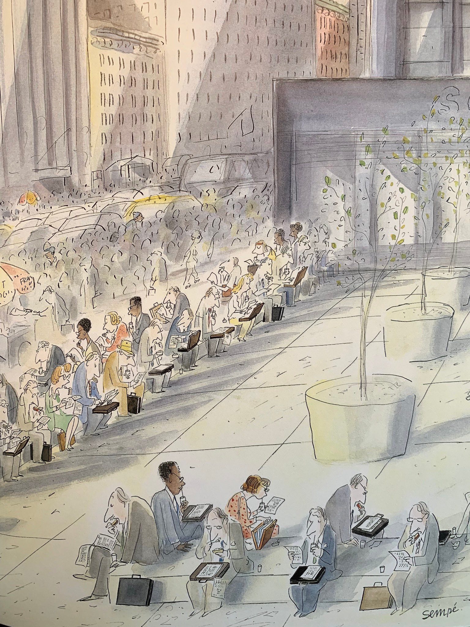 Sempé's cats and dogs - by Bailey Richardson - Art Dogs