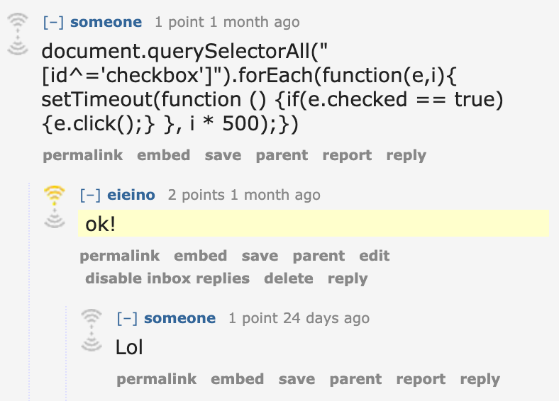 The Secret Inside One Million Checkboxes - by nolen