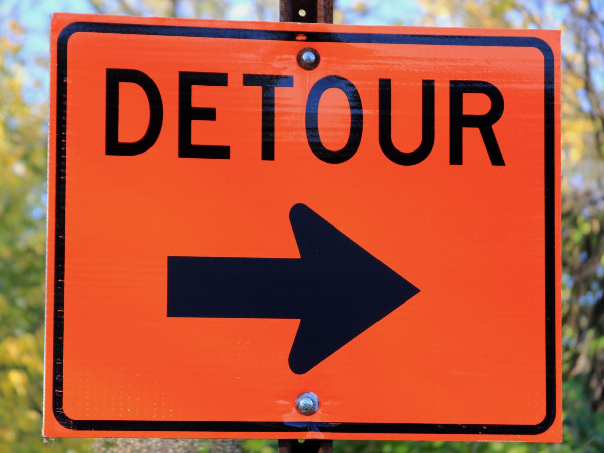 To Reach Your Goals You Might Need A Detour! - by Jens Hein