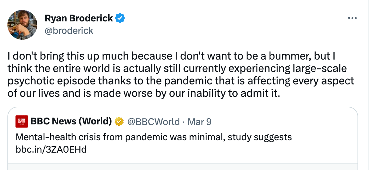 We're All Fucking Crazy!!!!!!! AHHHHH!!!