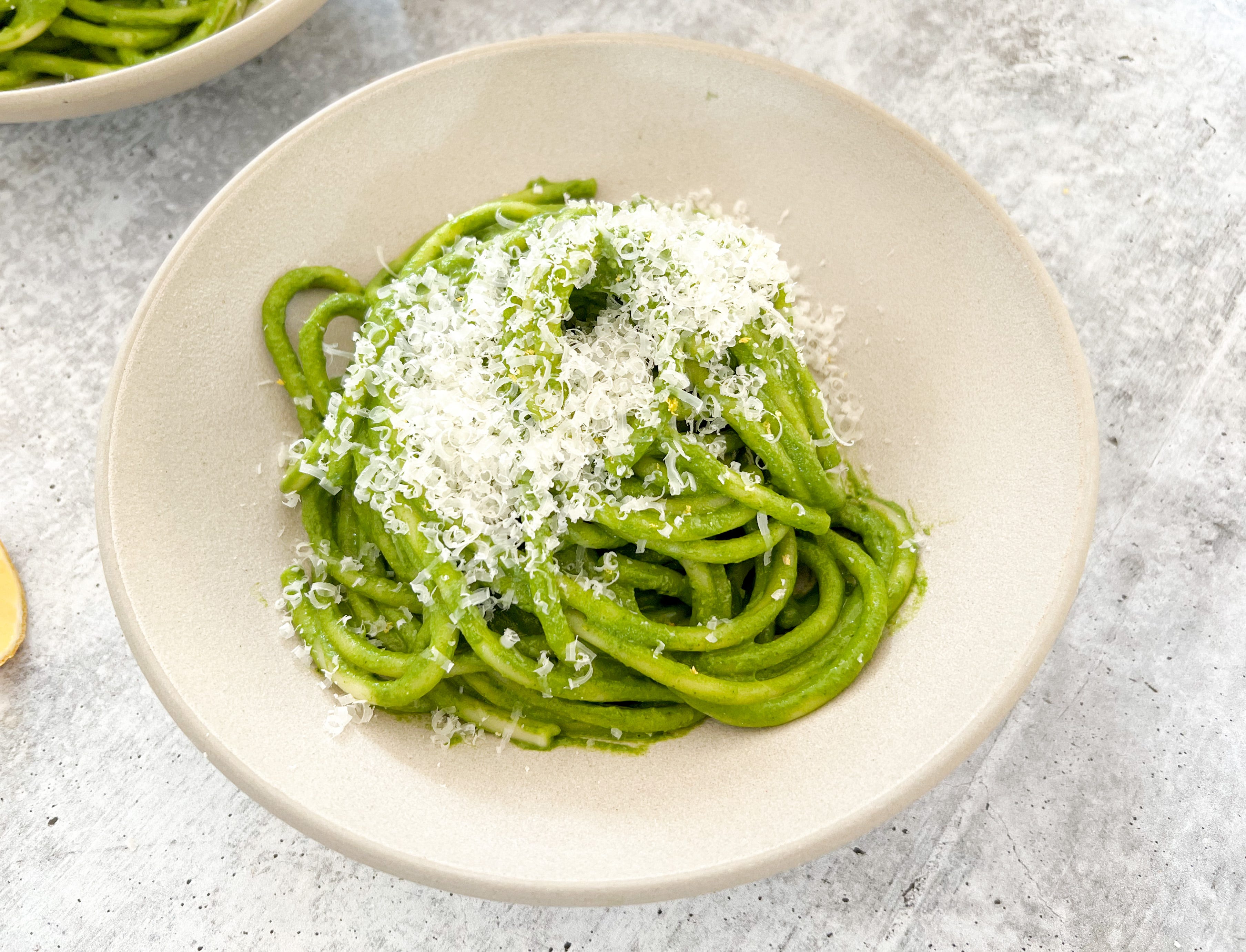 hella green pasta - by Caroline Chambers