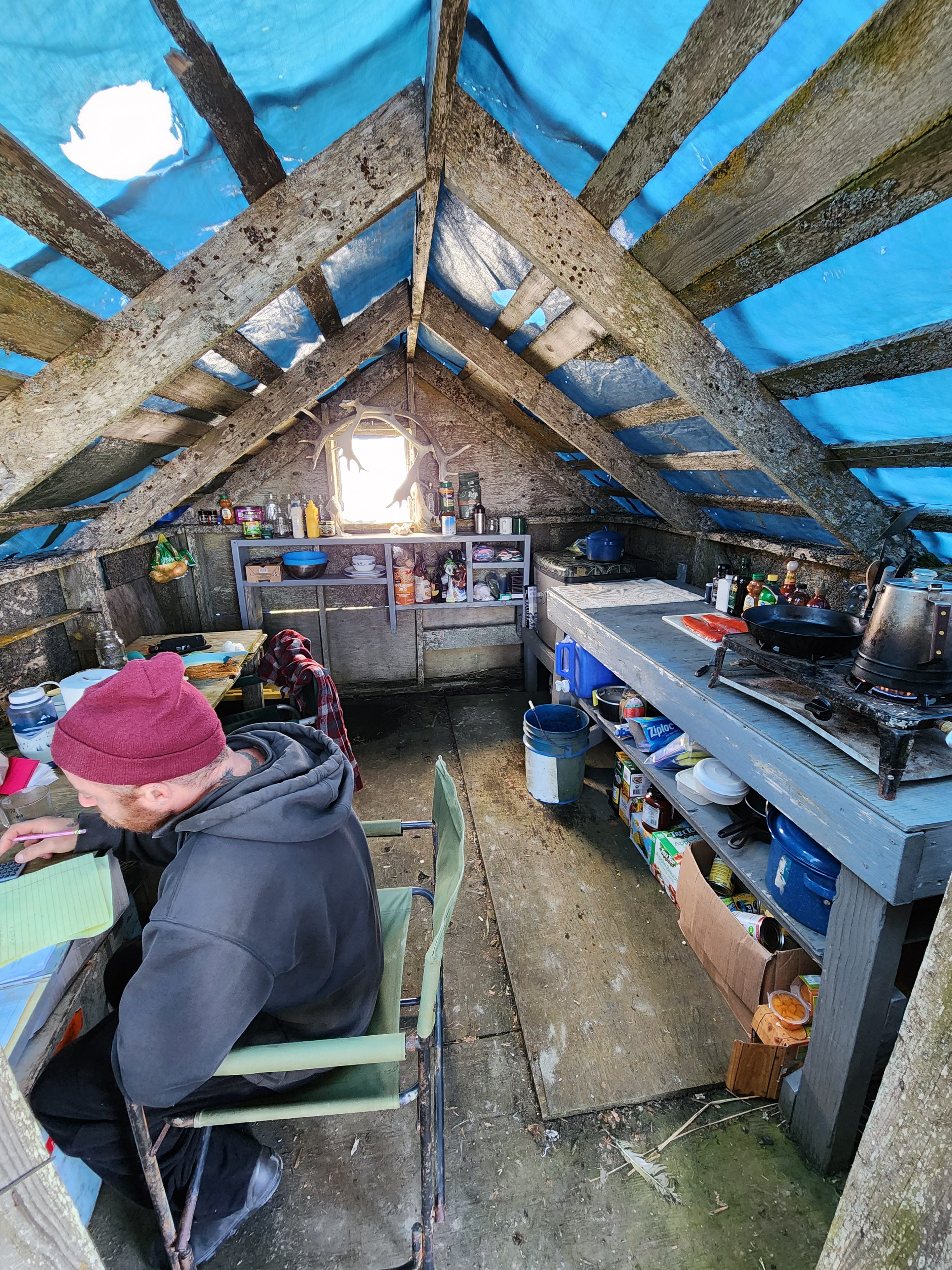 Fish Camp, The Brooks Range, The Rain - by Carrot Quinn