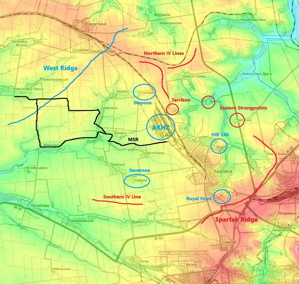 Battle for Avdeevka - Close Study