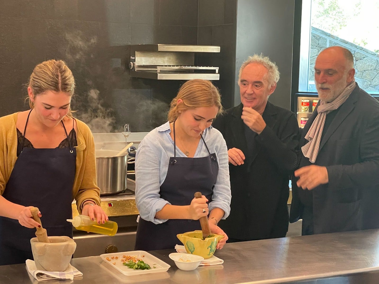 Behind the Scenes from José Andres and Family in Spain