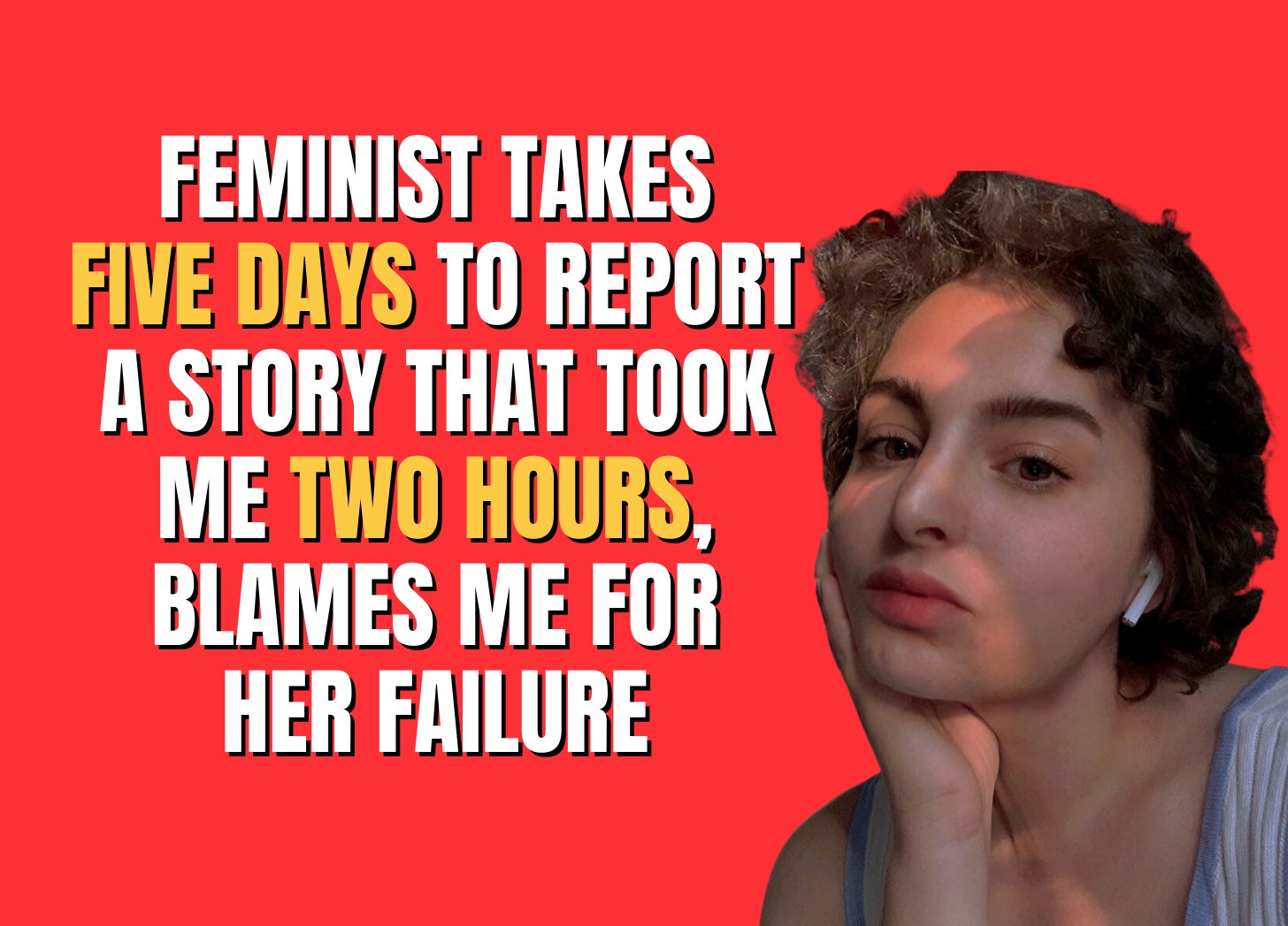 Feminist wack job Anna Slatz at Reduxx Magazine claims credit for my ...