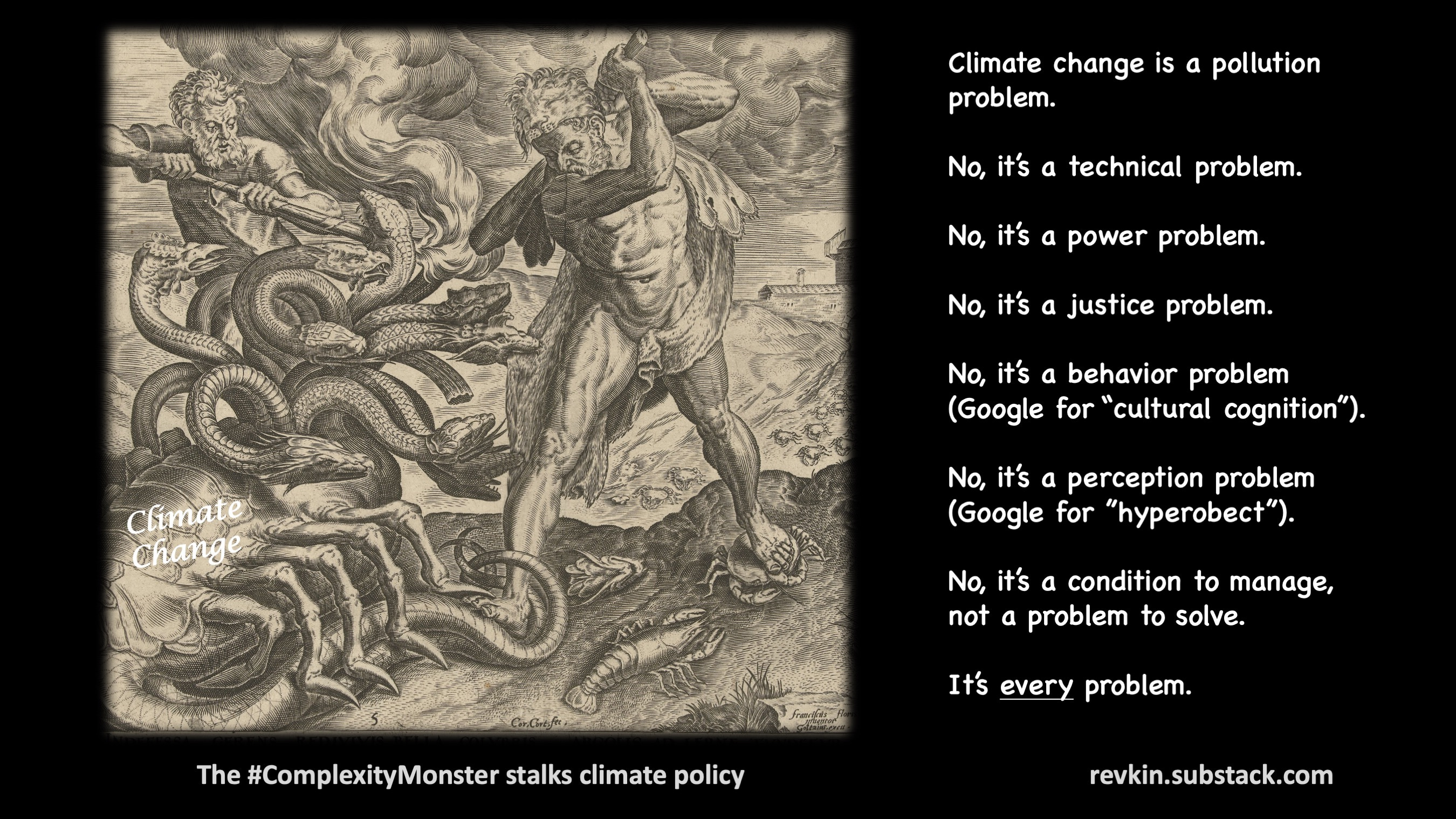 How to Defeat the Climate Change Complexity Monster