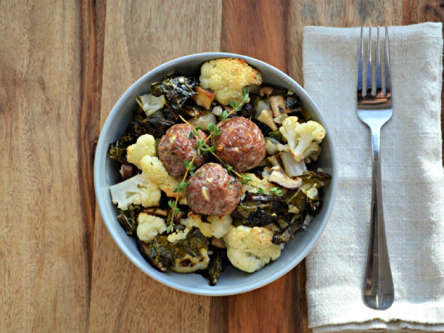 Sheet Pan Lemon-Herb Lamb & Veggies - by Angie Alt