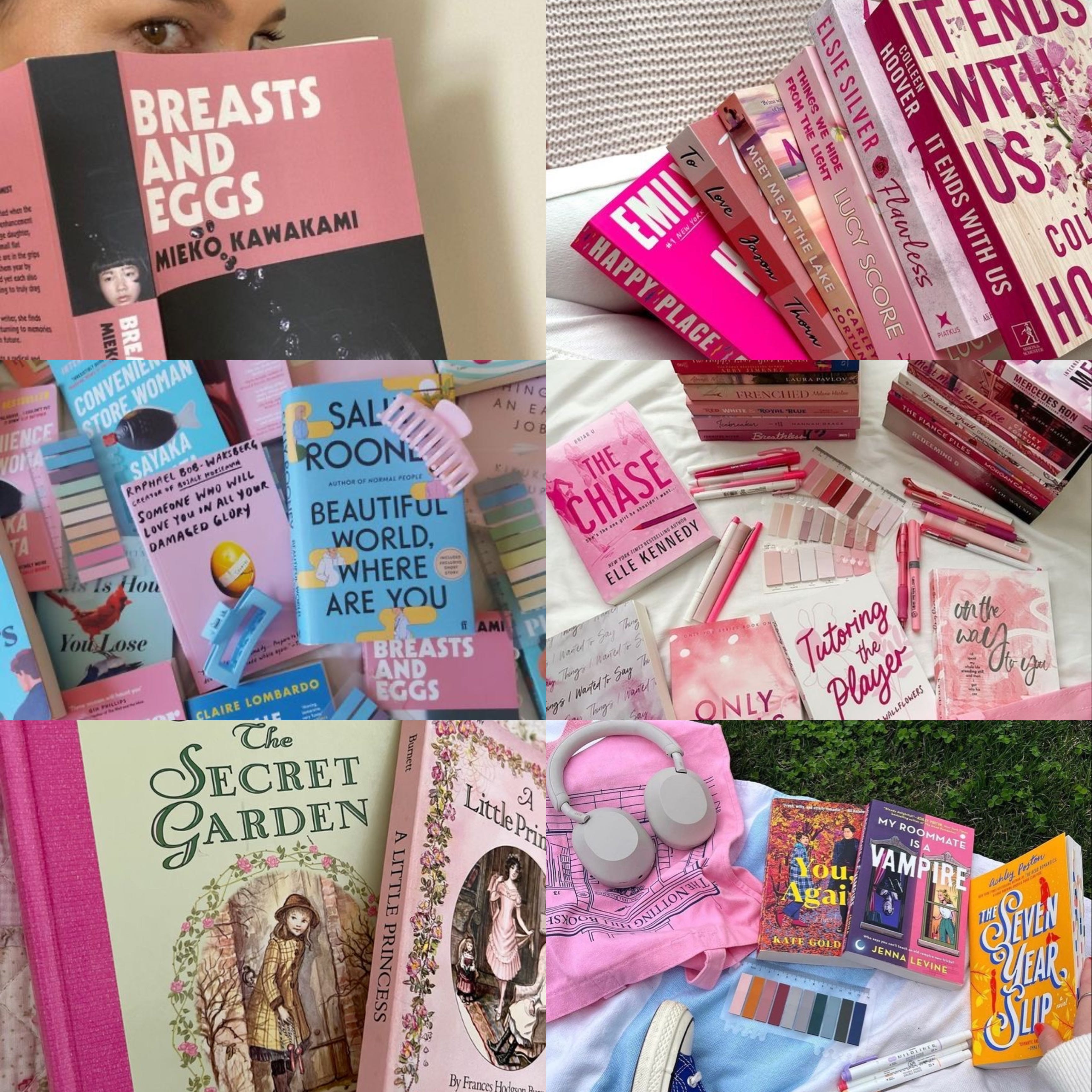 Reading has become an aesthetic - by Luna Rose Ferguson