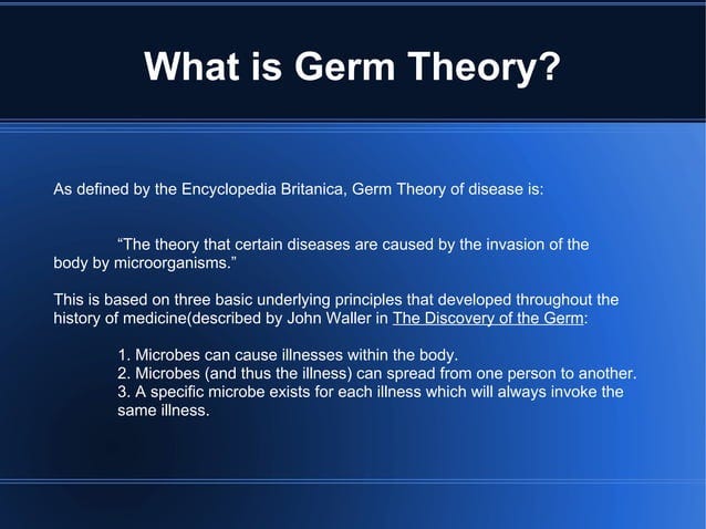 The Germ Hypothesis Part 1 - Pasteur's Problems