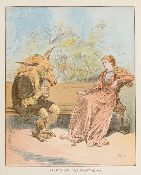 Beauty and the Beast Illustrations - Fairy’s Substack