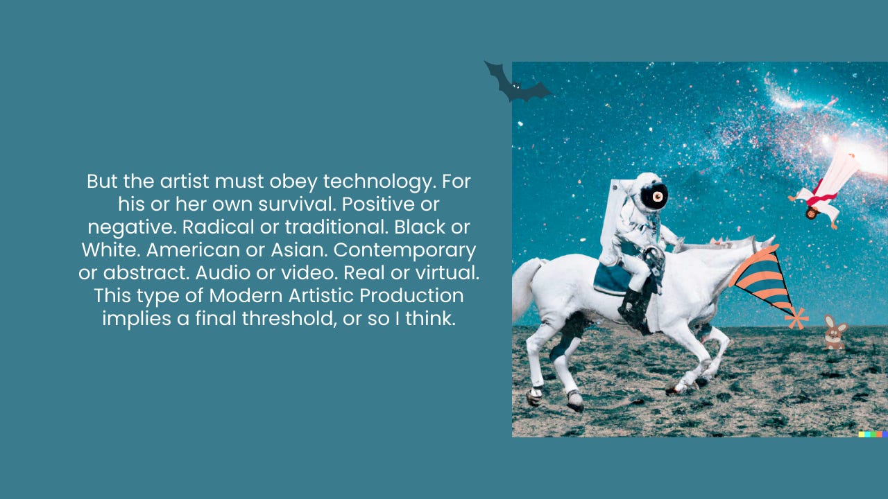 Modern Artistic Production - by The counter-intuitive 🐿️