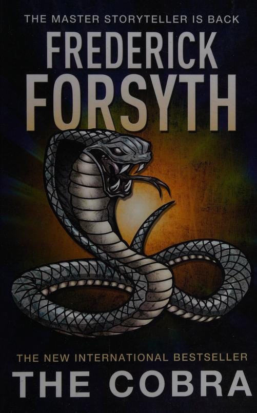 EVERY FREDERICK FORSYTH NOVEL RANKED FROM WORST TO BEST