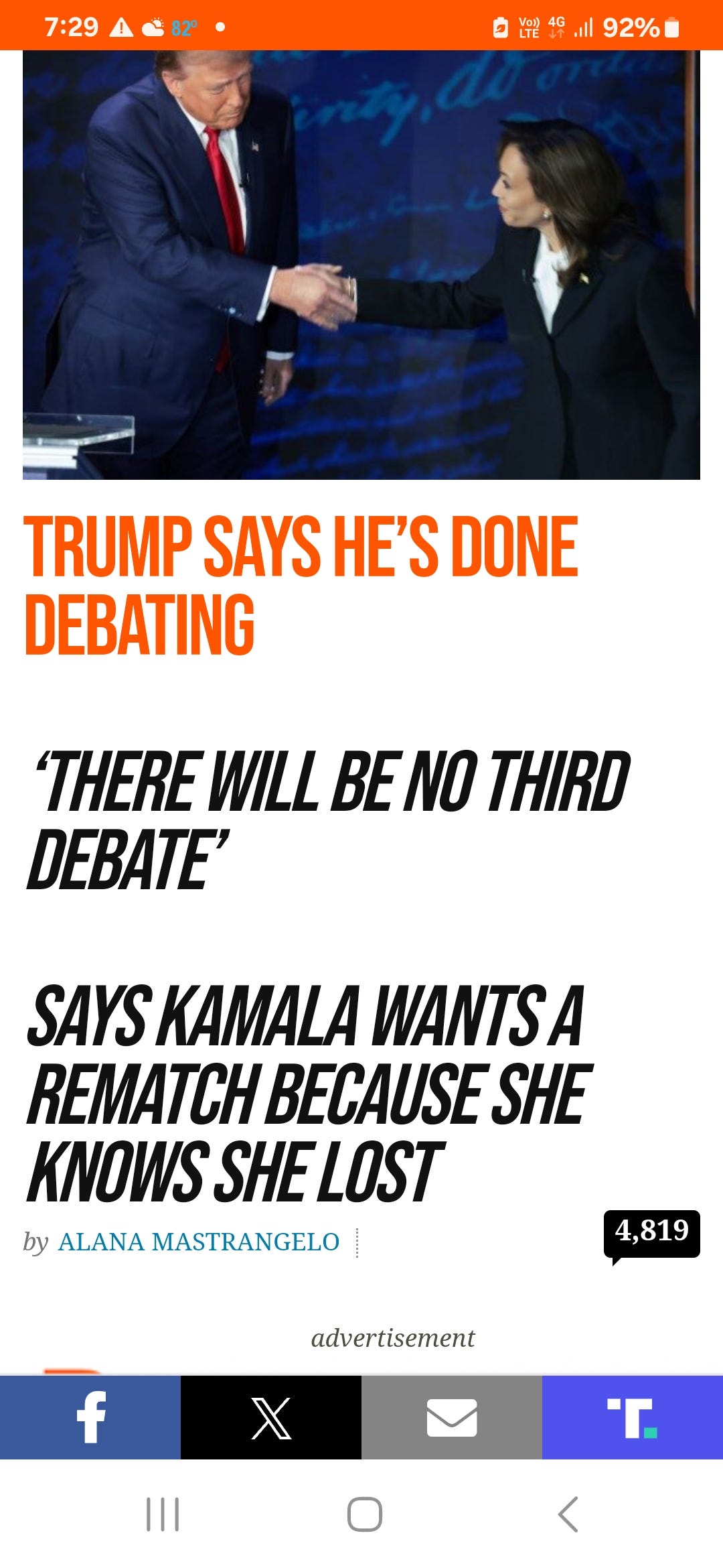 No Third Debate - by Mark K Lewis - Mark It Down!