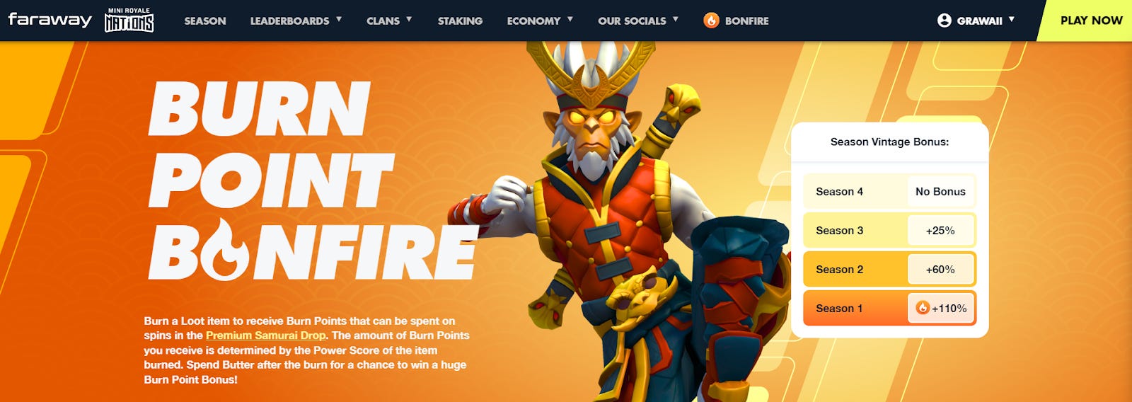 🔥 Burn Points Are Now Live! 🔥 - by grawaii