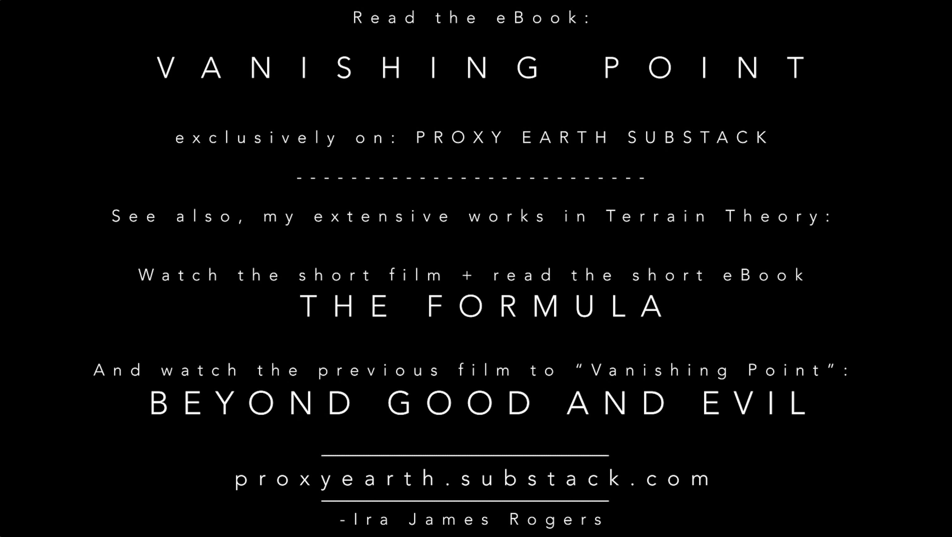 Vanishing Point (2023) | Full Film - by Ira James