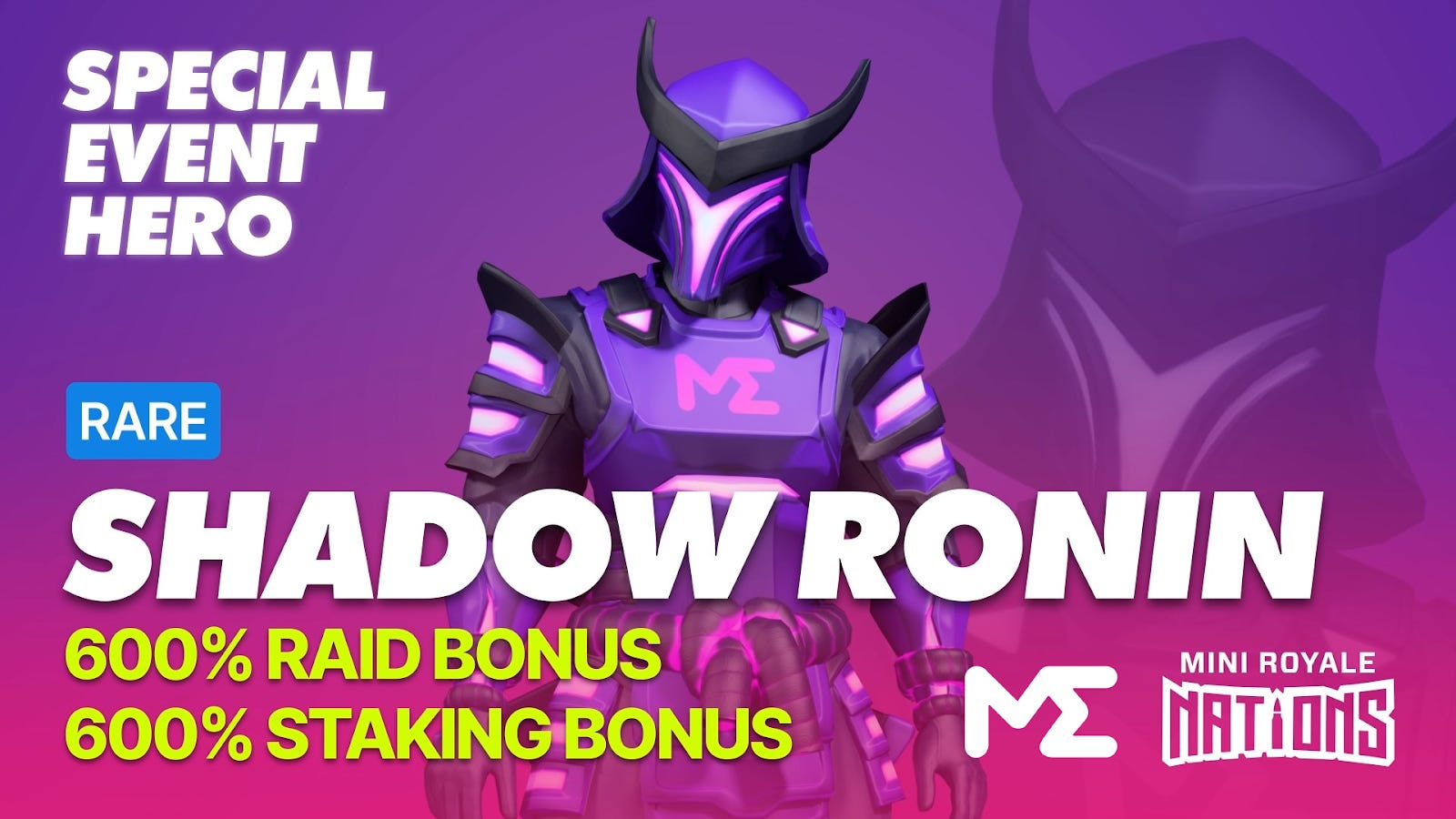 Partnership Announcement! The Magic Eden Shadow Ronin Enters the Battle 🪄