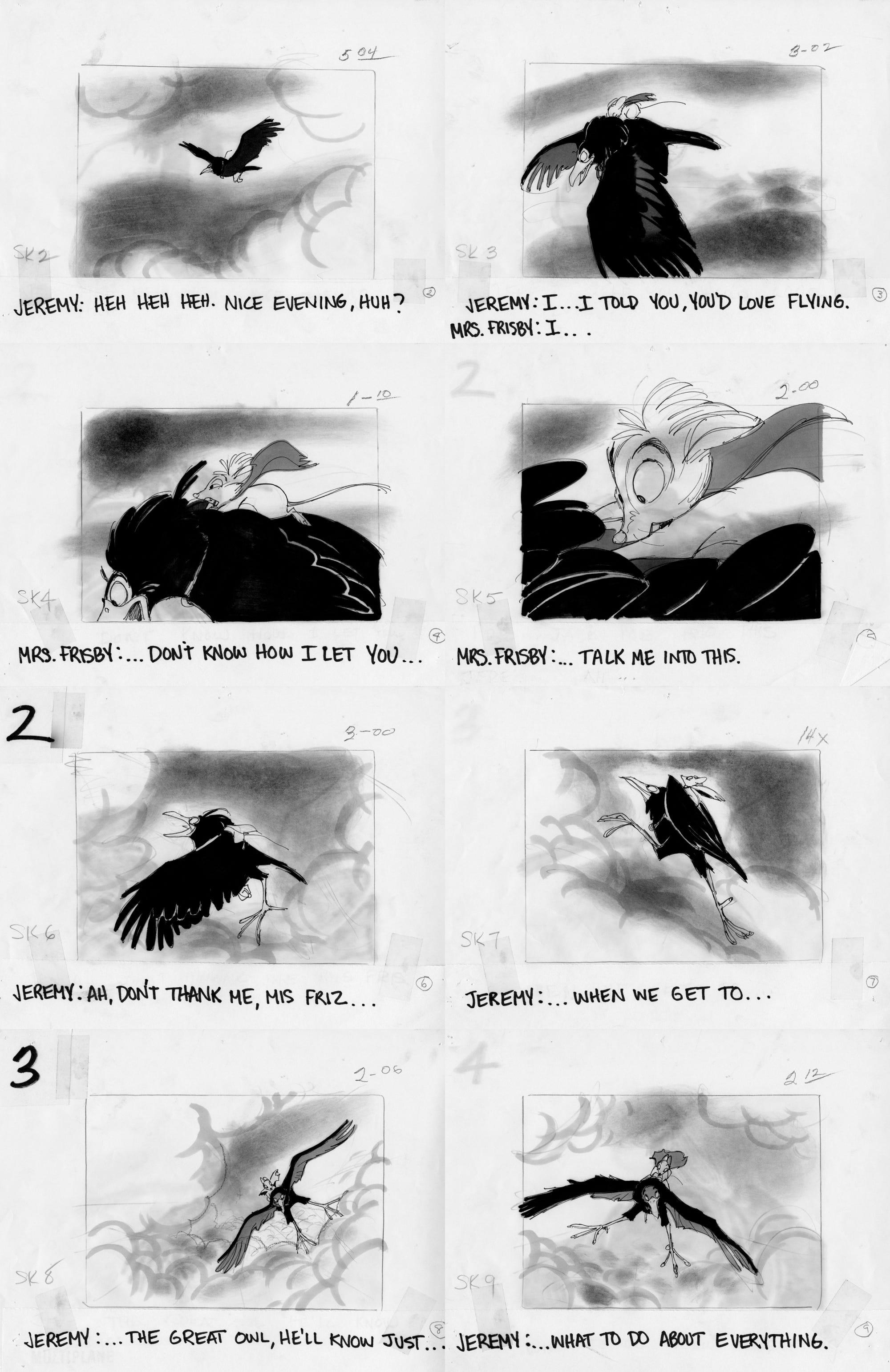The Process of 'NIMH' - by Animation Obsessive Staff