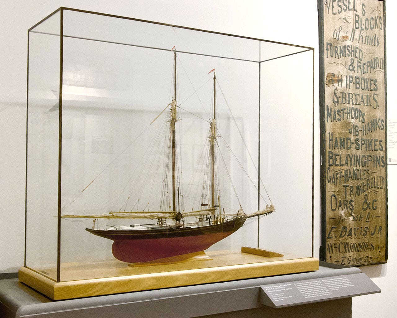 Erik Ronnberg, Jr., model ship builder - by Amy Allen
