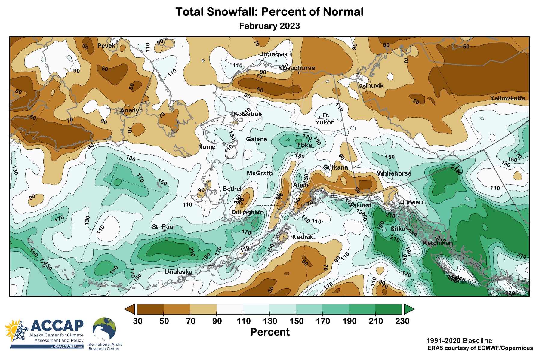 February Climate Summary, Part 2 - by Rick Thoman