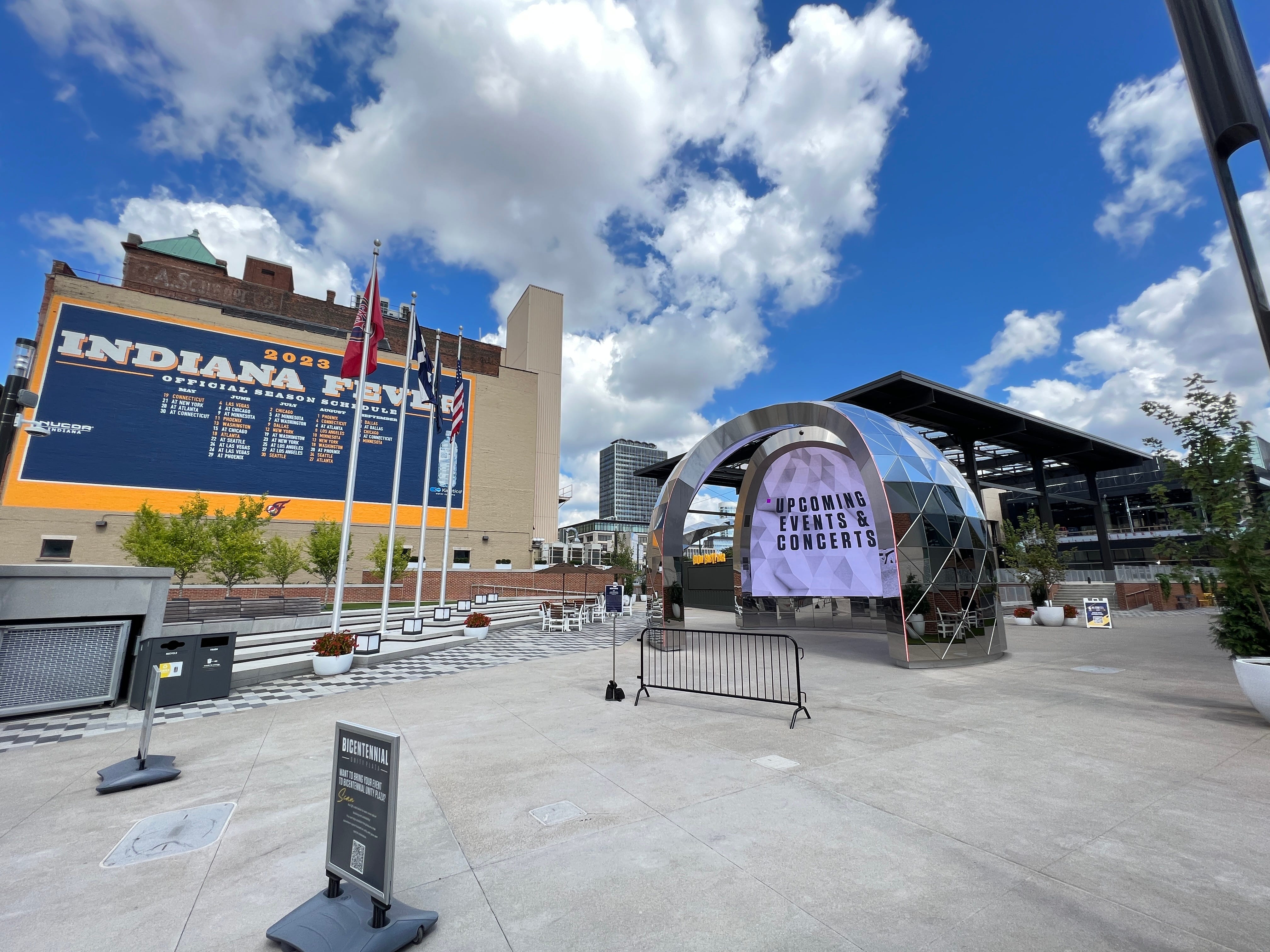 PHOTOS: Bicentennial Unity Plaza opens with plenty to offer