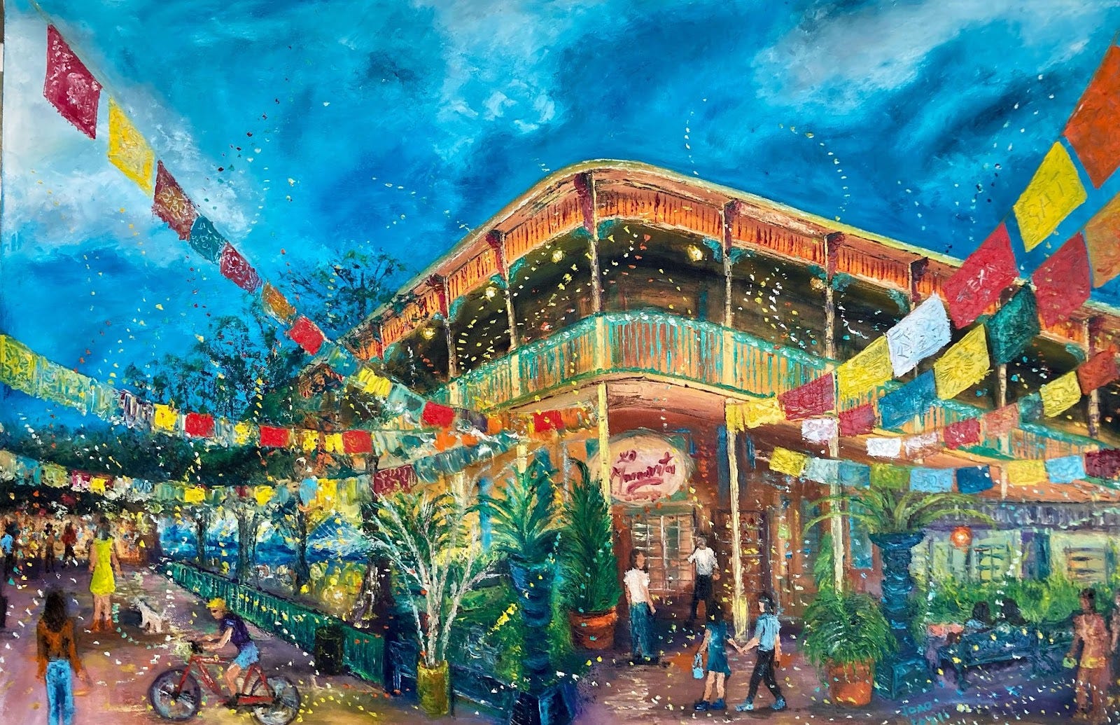Latino Artist Joao Quiroz Blends Mexican Memories with San Antonio Images
