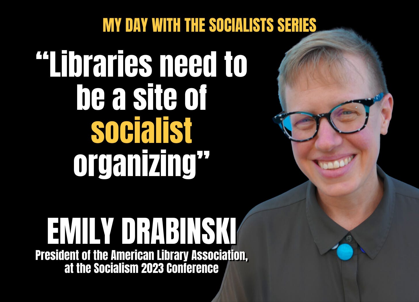 EXCLUSIVE RECORDING: American Library Association President Emily Drabinski says "Libraries need ...