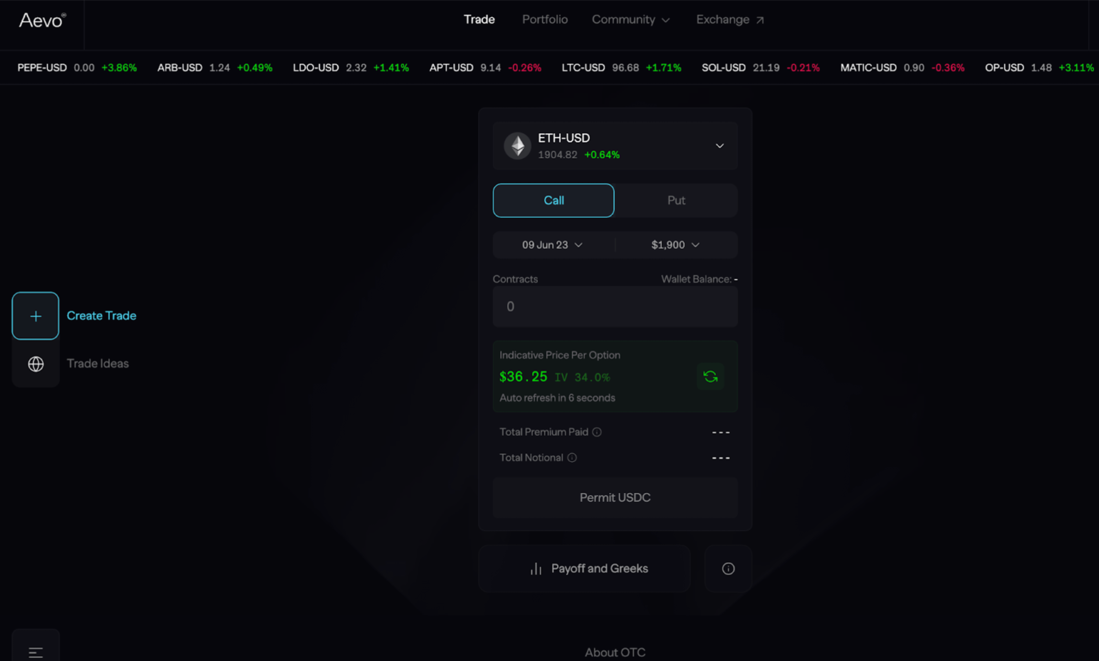 Aevo exchange is now Live on Mainnet and Open to the Public! 🚀