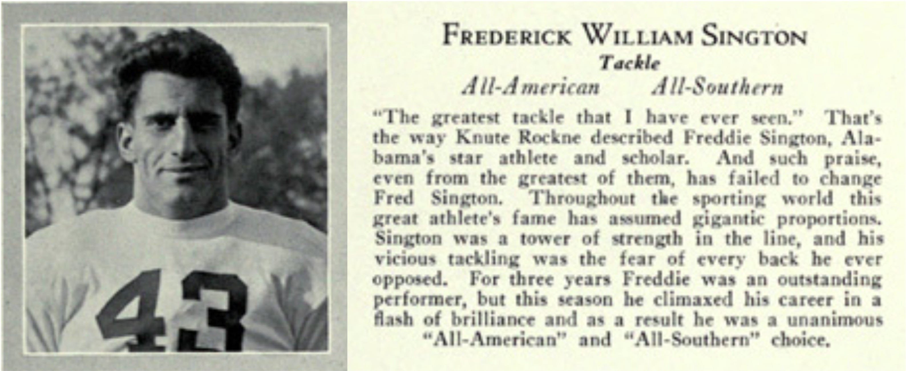 Today's Tidbit... Fred Sington's Sideline Invention