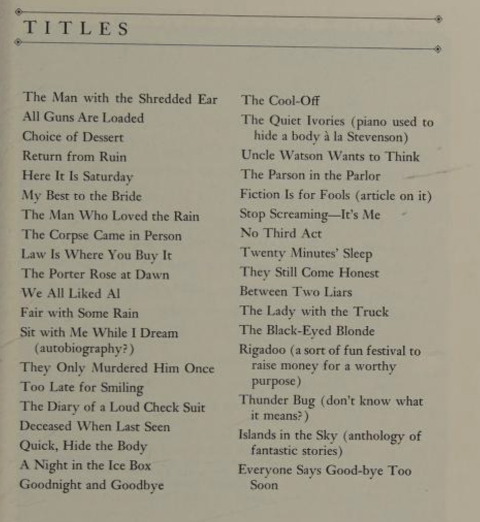 Six Things, Volume 93 - by Lev Parikian - Six Things