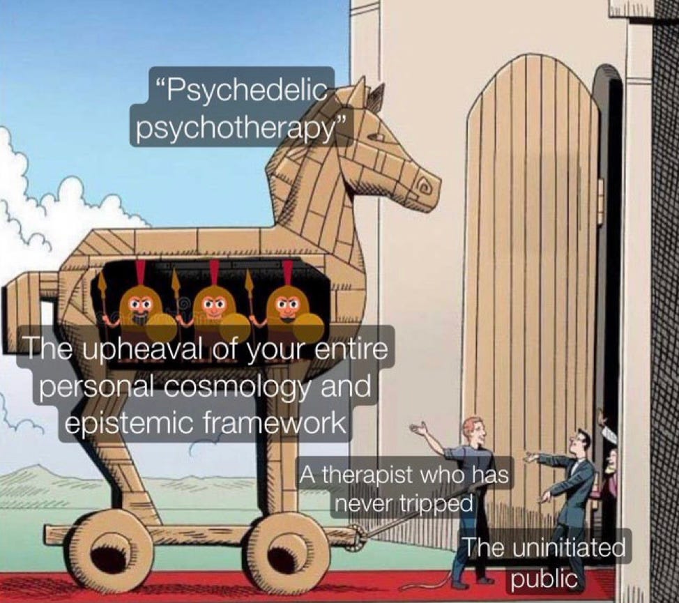 Dear Psychedelic Exceptionalism...🛑🙏