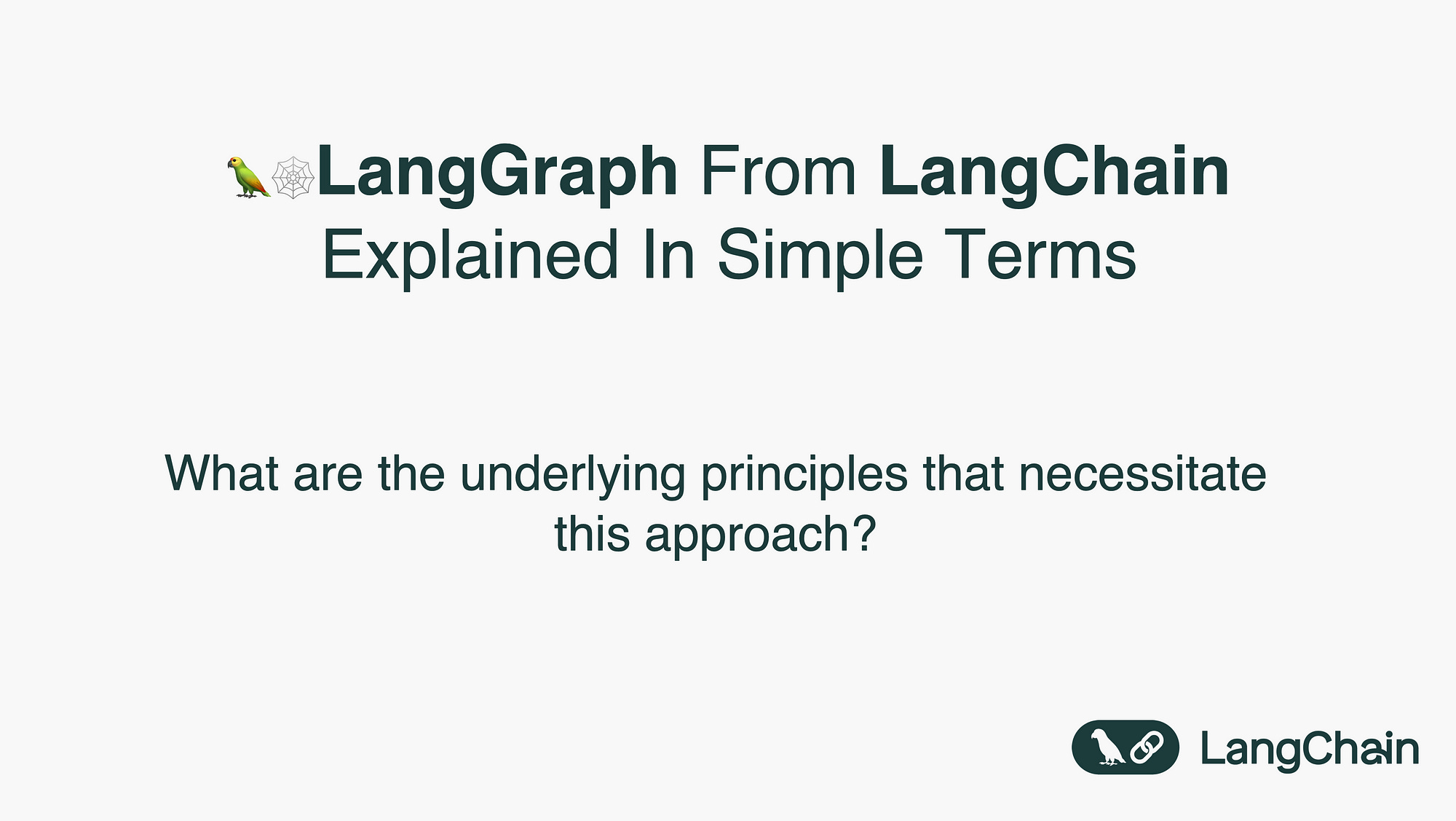 LangGraph From LangChain Explained In Simple Terms LangGraph From LangChain Explained In Simple Terms