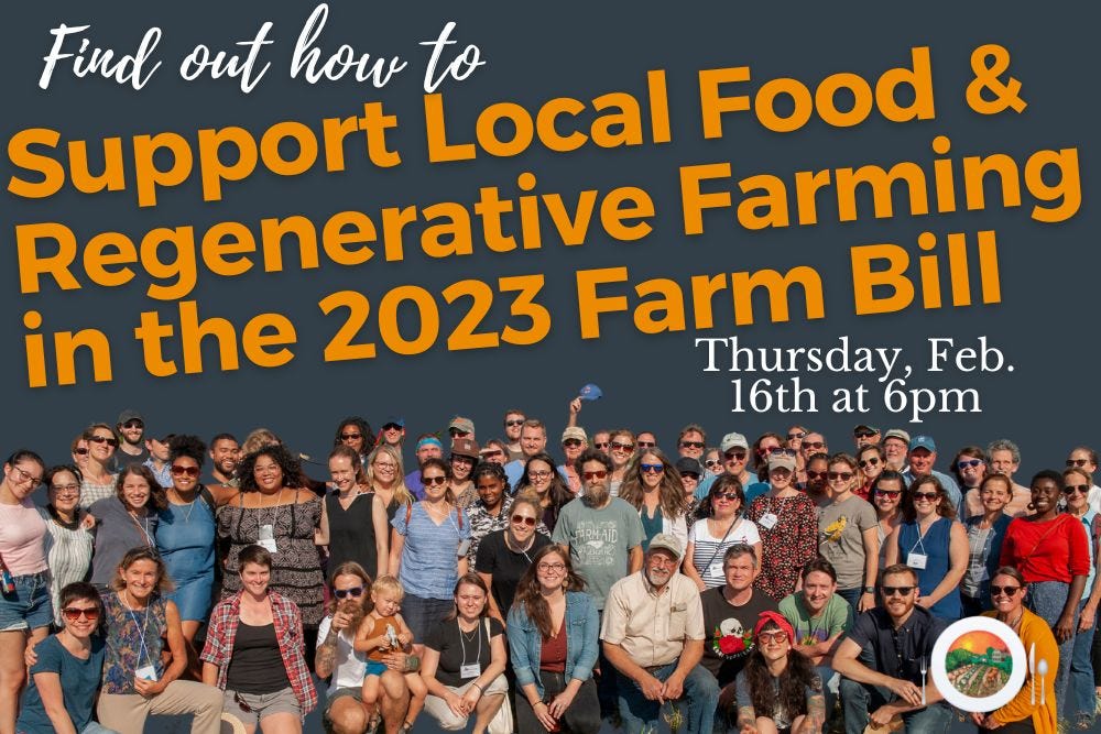 Two Chances to Bone Up on The 2023 Farm Bill