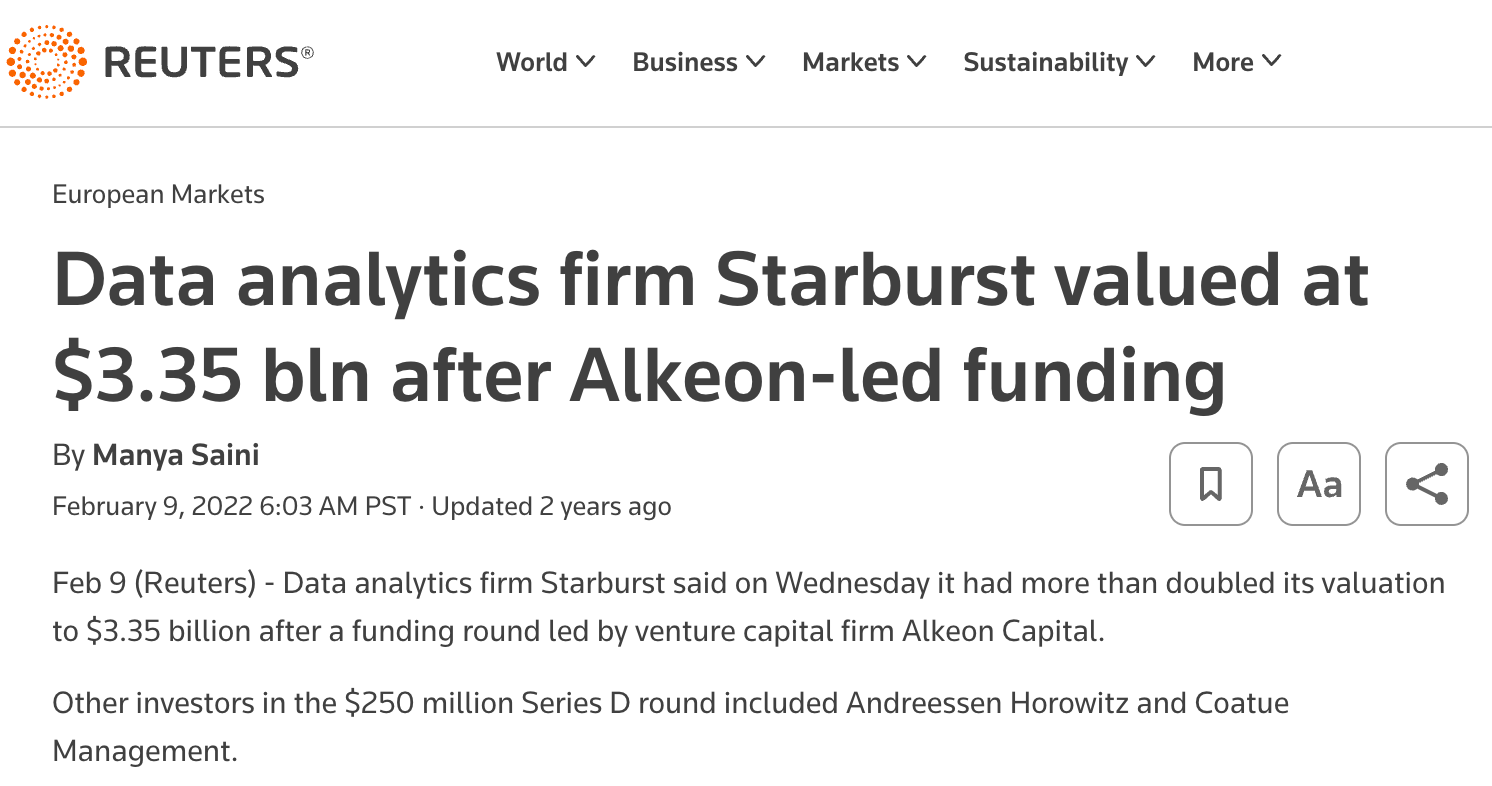 Justin Borgman, the GTM Story of Starburst ($3+ Billion Valuation)