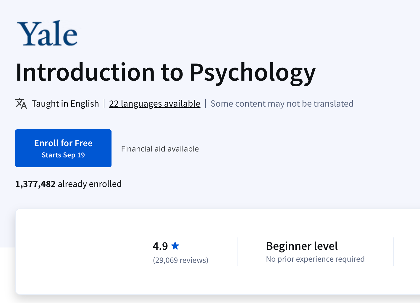 Psych 101 - by Paul Bloom - Small Potatoes