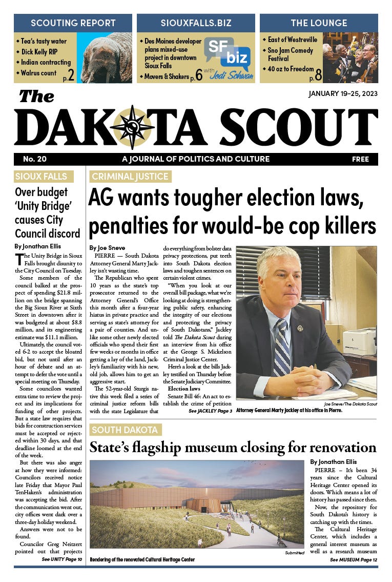 The Dakota Scout print edition - The Dakota Scout