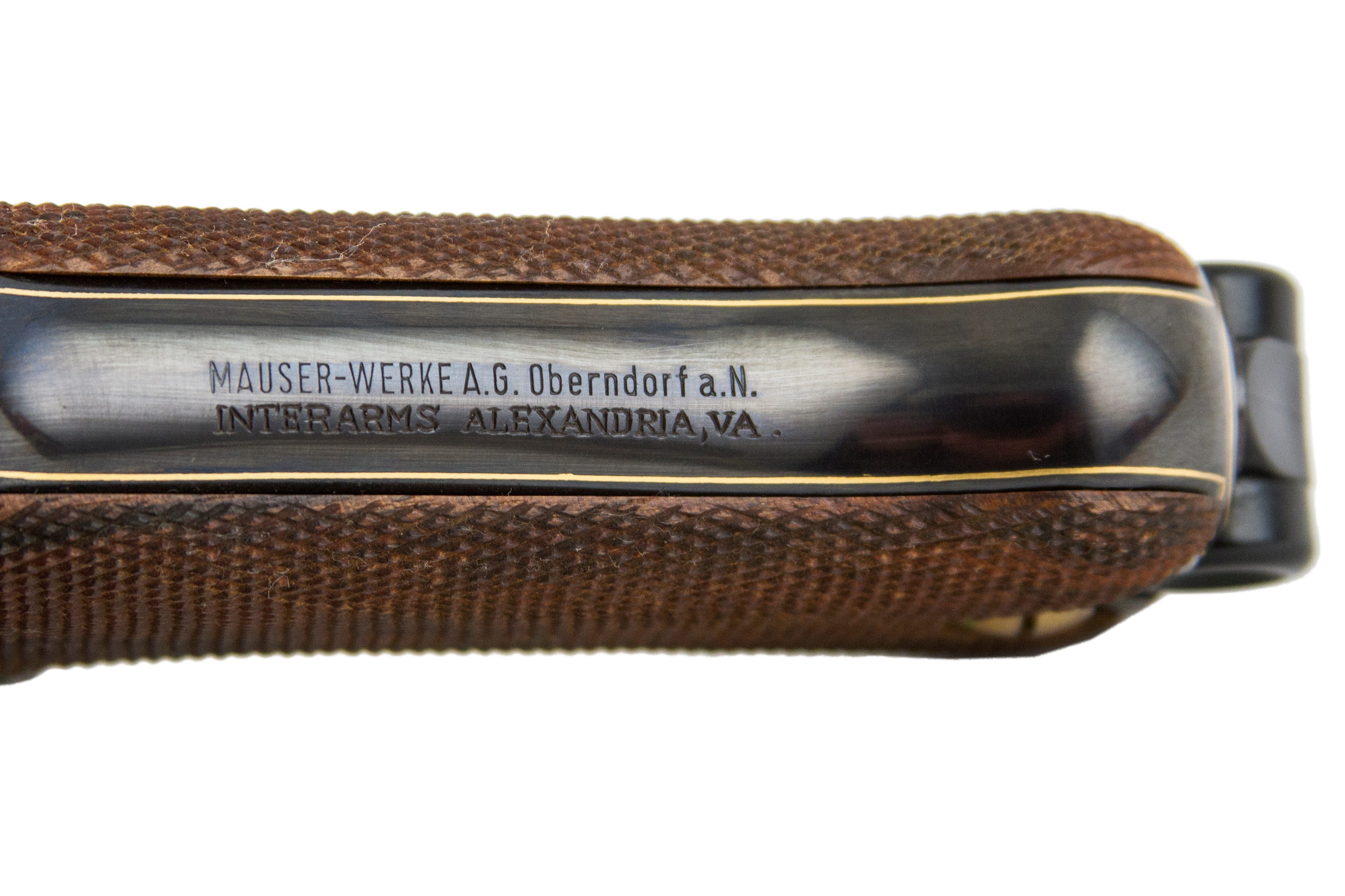 The InterArms 9mm Mauser Parabellum: - Rose & Scroll