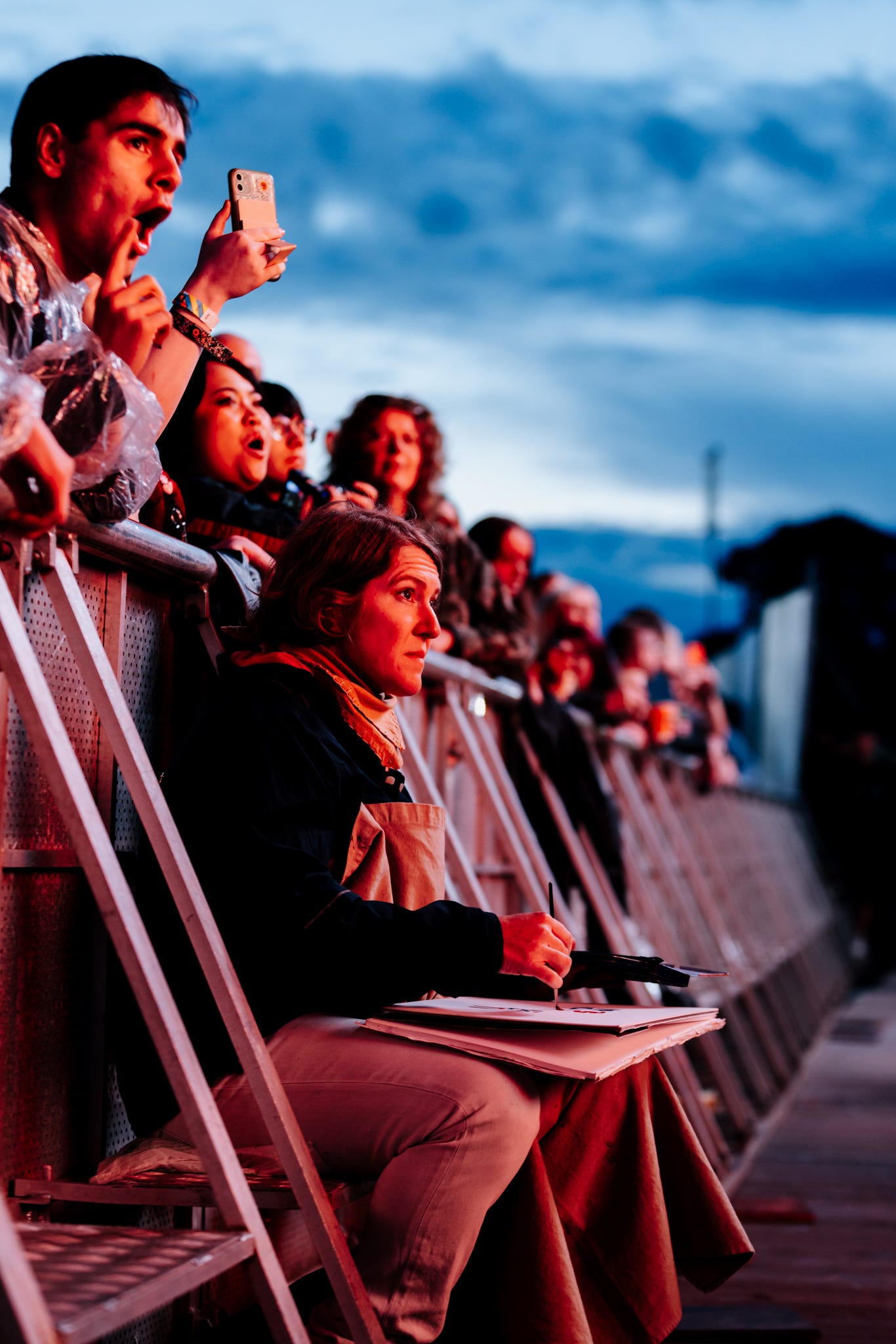 How Scottish artist Jenny Soep became a pro at drawing concerts and ...